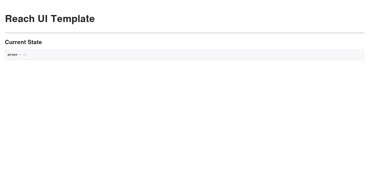 reach-ui-template - Codesandbox