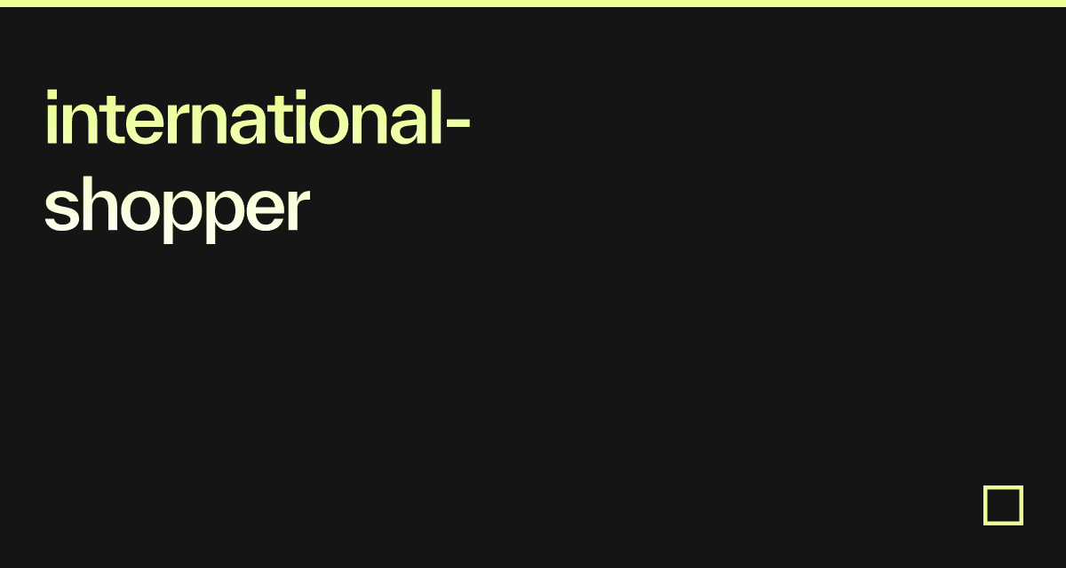 international-shopper - Codesandbox