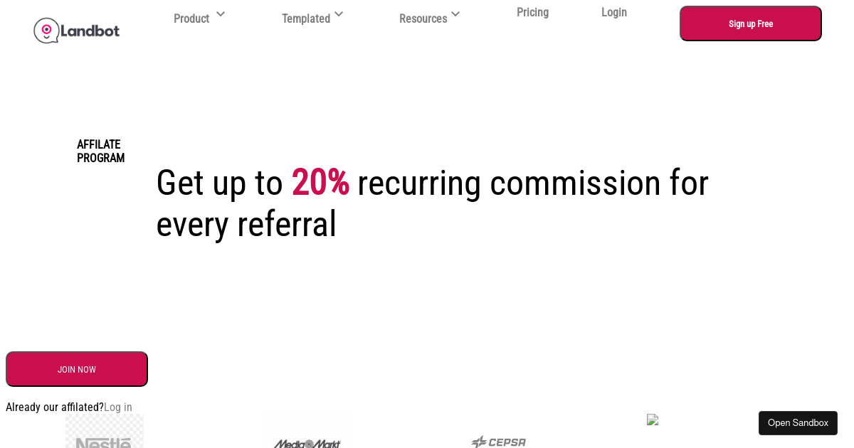 landbot - Codesandbox