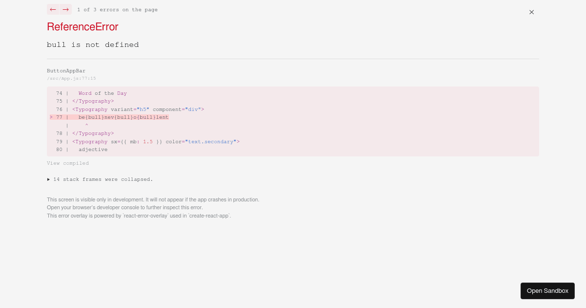 Interview-Challenge-Mern1 - Codesandbox