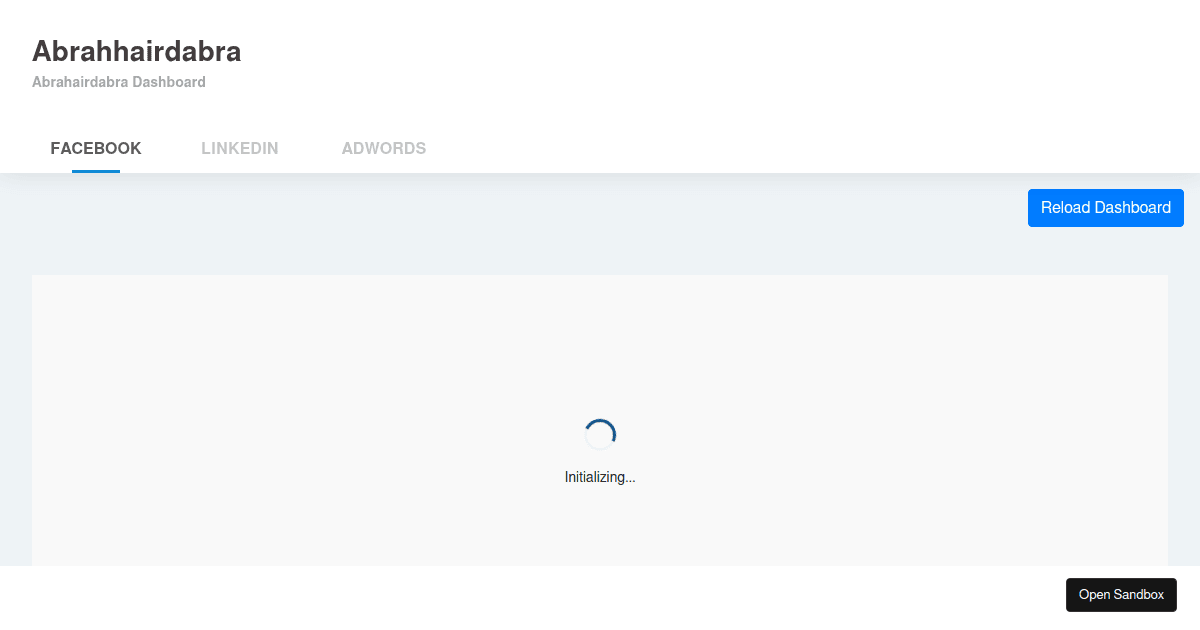react-cumulio-dashboard (forked) - Codesandbox