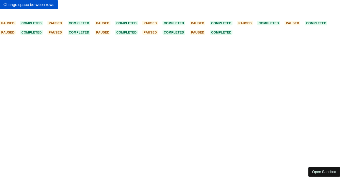 space-wrap - Codesandbox