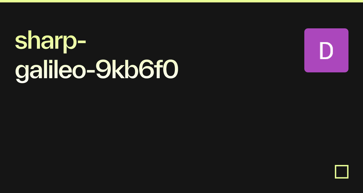 sharp-galileo-9kb6f0 - Codesandbox
