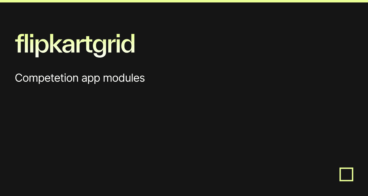flipkartgrid - Codesandbox