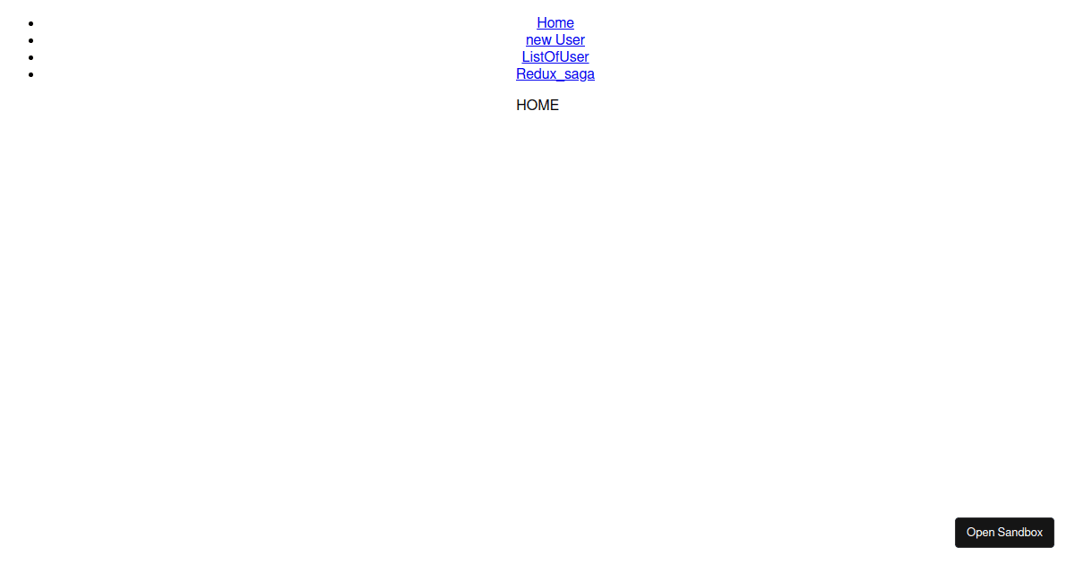 redux+saga - Codesandbox