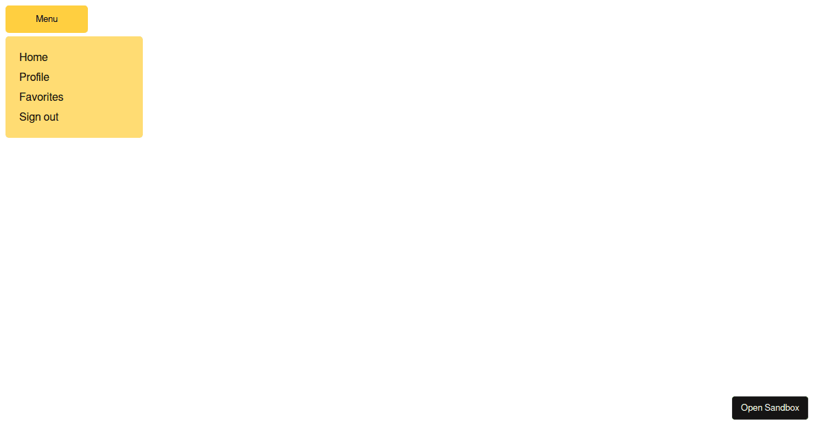 Transition A React Component Using Css Codesandbox 