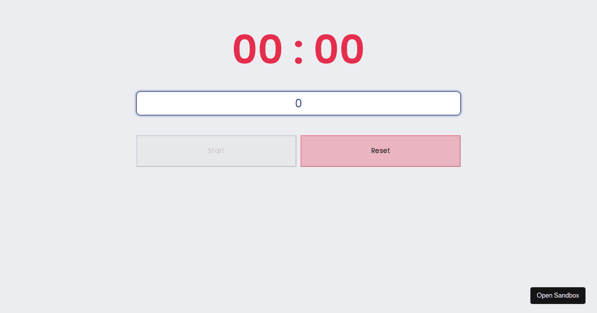 pomodoro-timer - Codesandbox