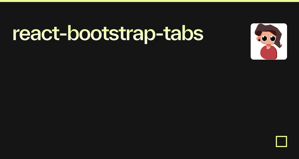 React bootstrap tabs Codesandbox React bootstrap tabs Codesandbox