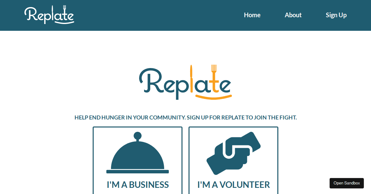 replate - Codesandbox