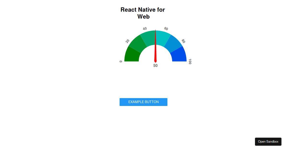 React Native Forked Codesandbox