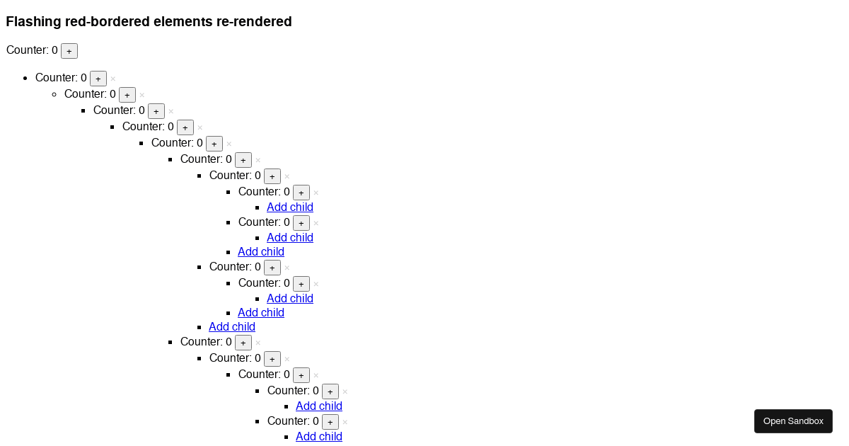 statty tree view example (forked) - Codesandbox