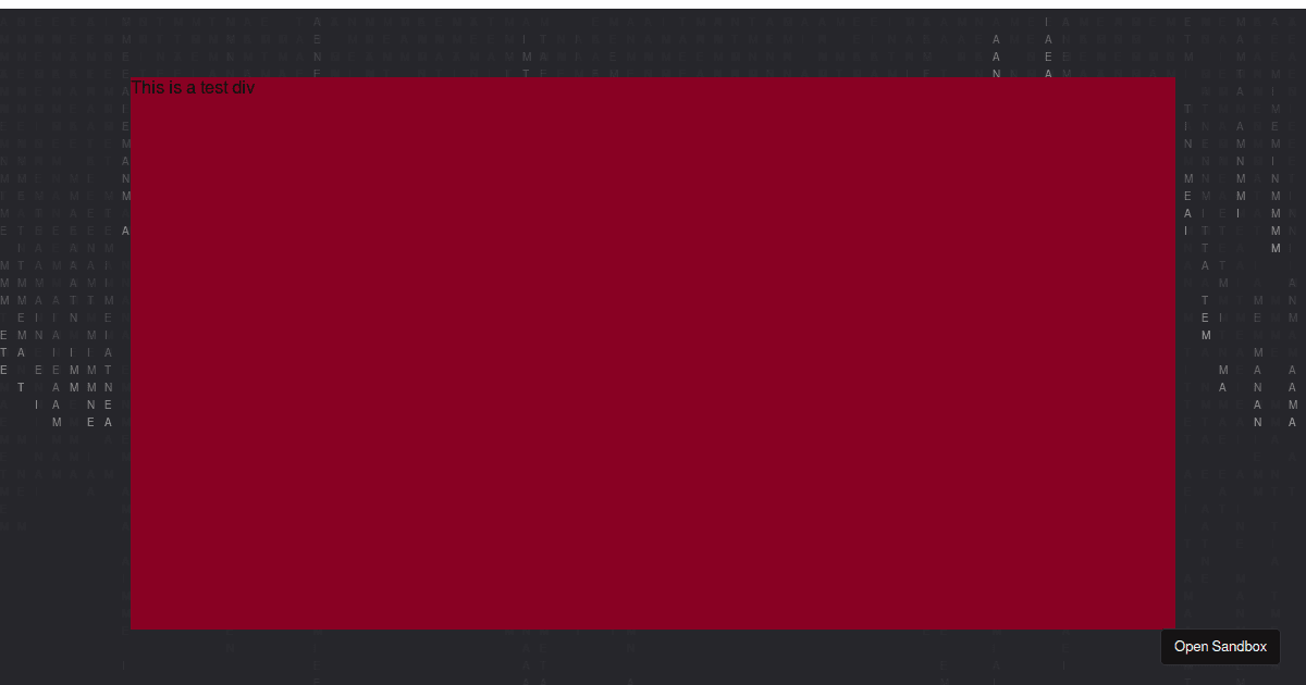 matrix-card - Codesandbox