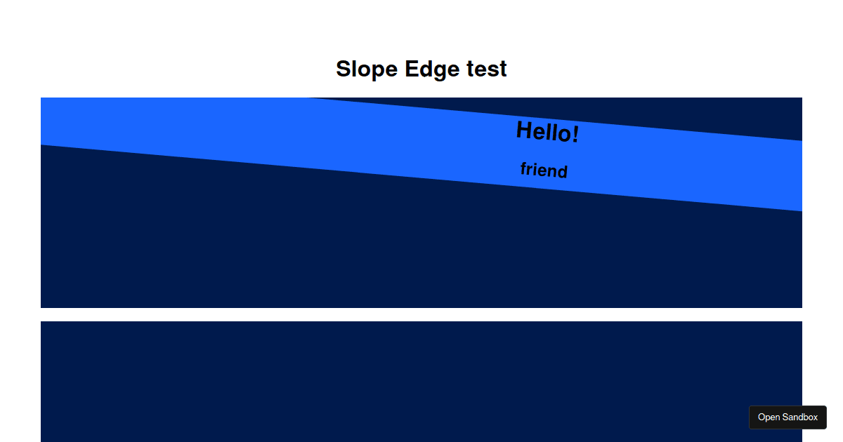 slope-edge - Codesandbox