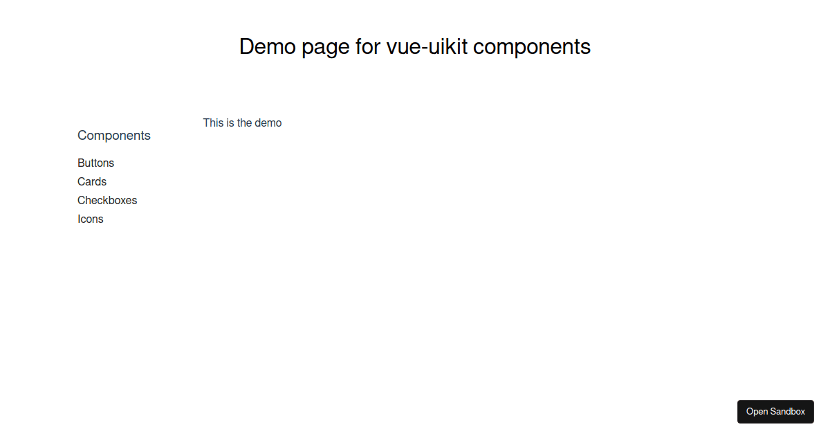 @soactiv/vue-uikit - Codesandbox