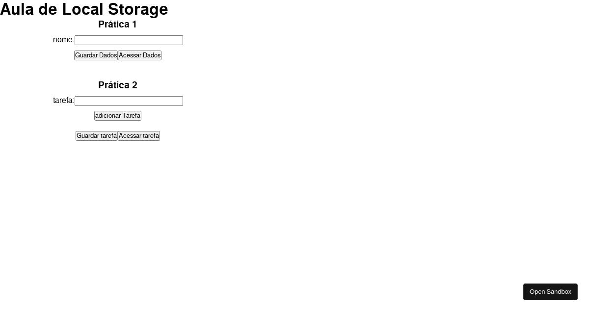 localstorage-e-useeffect-template-forked - Codesandbox