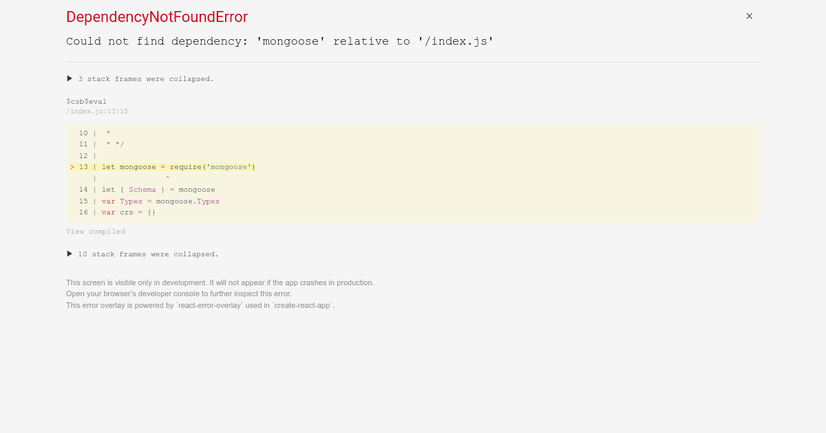 mongoose-geojson-schema - Codesandbox