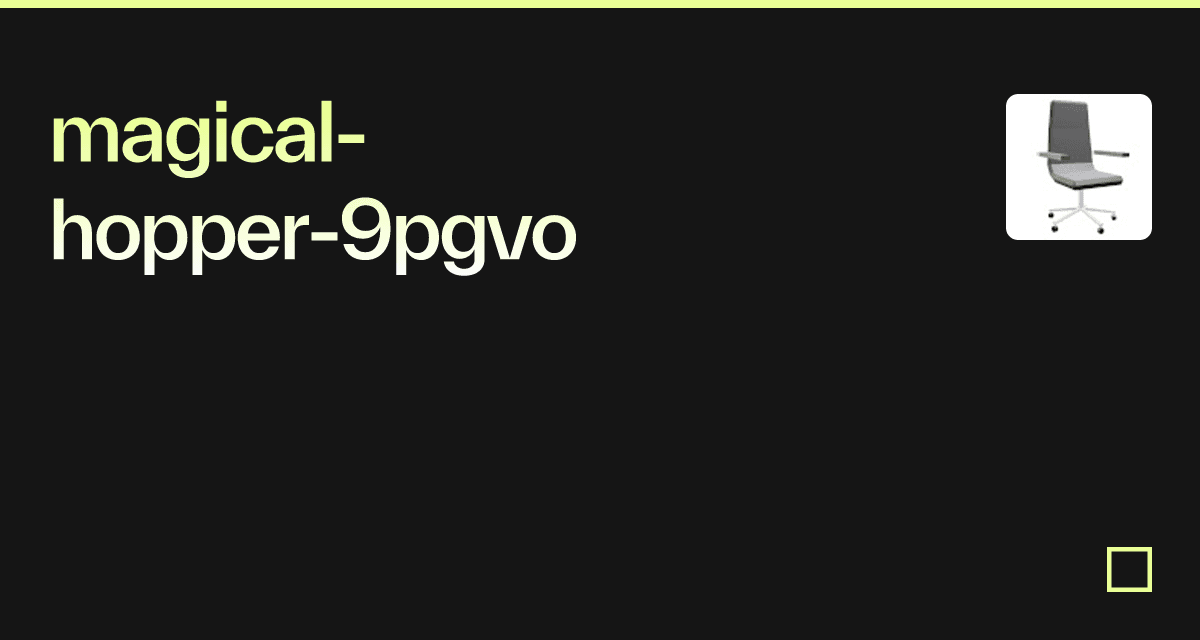 magical-hopper-9pgvo - Codesandbox