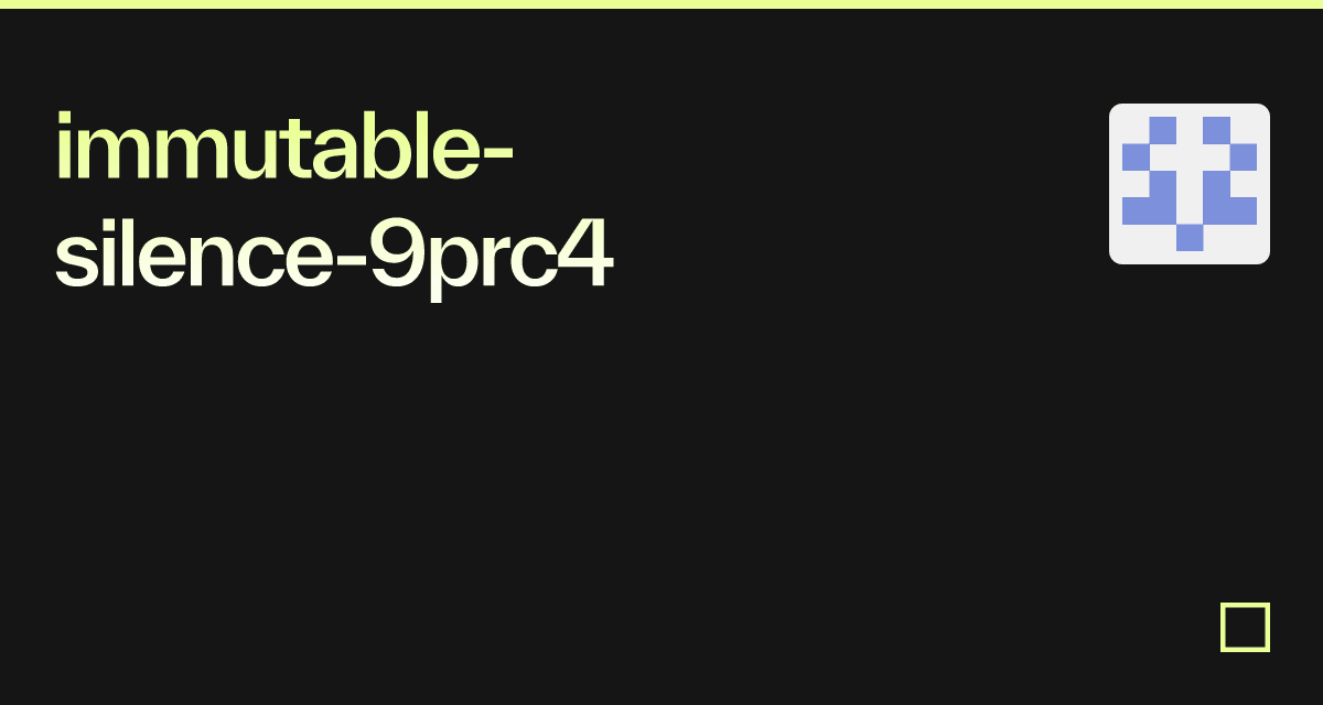 immutable-silence-9prc4 - Codesandbox