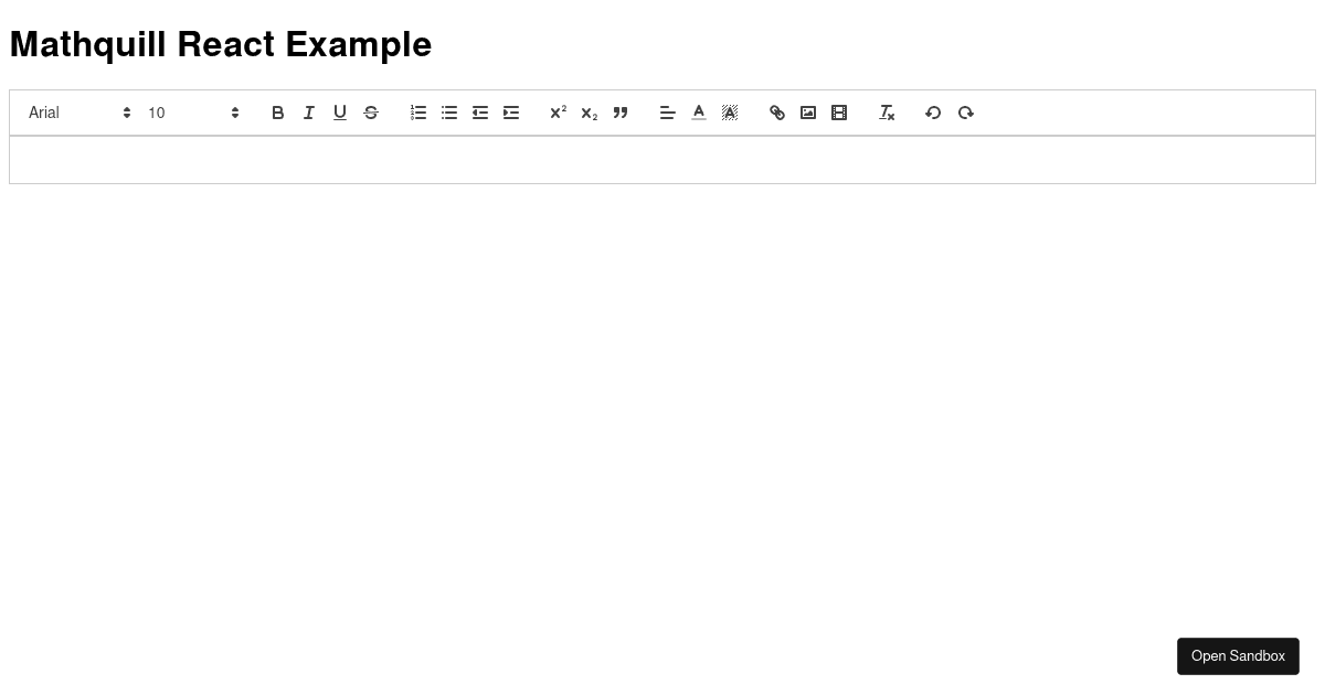 Custom Toolbar With React Quill Fully Working Forked Codesandbox