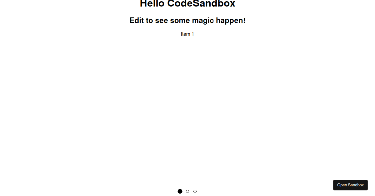 admiring-cloud-9q1o2 - Codesandbox