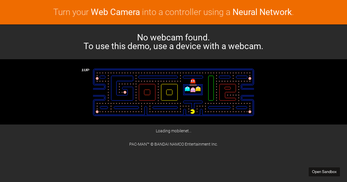 Tfjs Examples Webcam Transfer Learning Codesandbox
