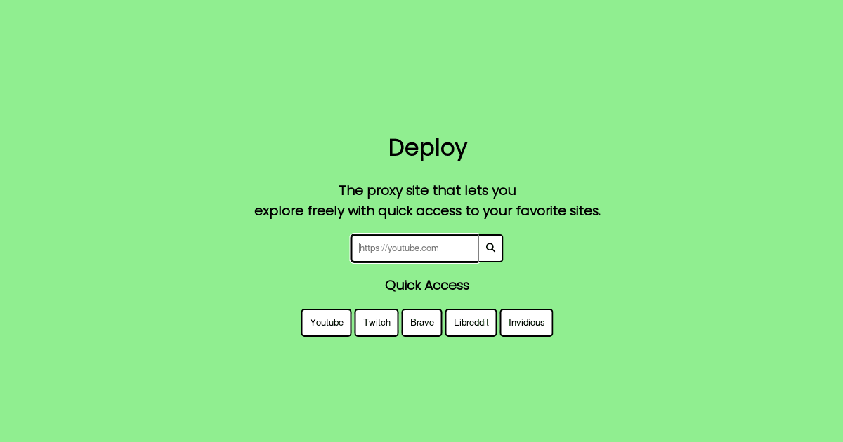 Deploy - Codesandbox
