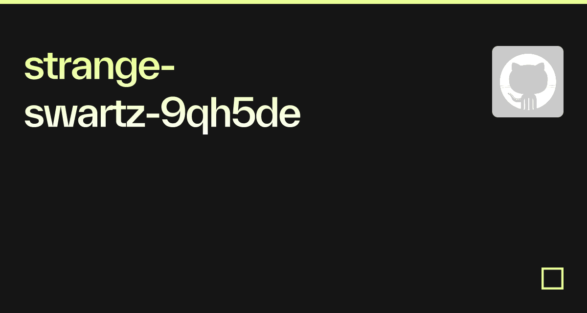 strange-swartz-9qh5de - Codesandbox
