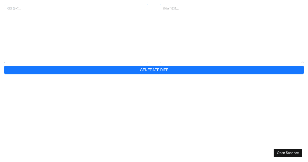 react-diff-view-codeEvents (forked) - Codesandbox