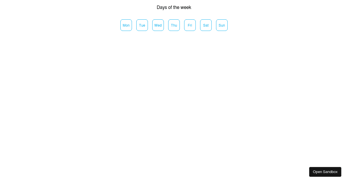 days-of-the-week-picker (forked) - Codesandbox