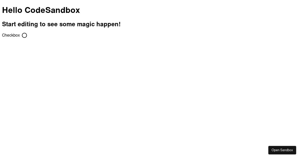 ark-checkbox - Codesandbox