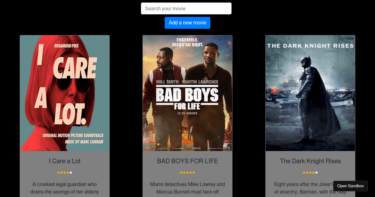 movie-app - Codesandbox