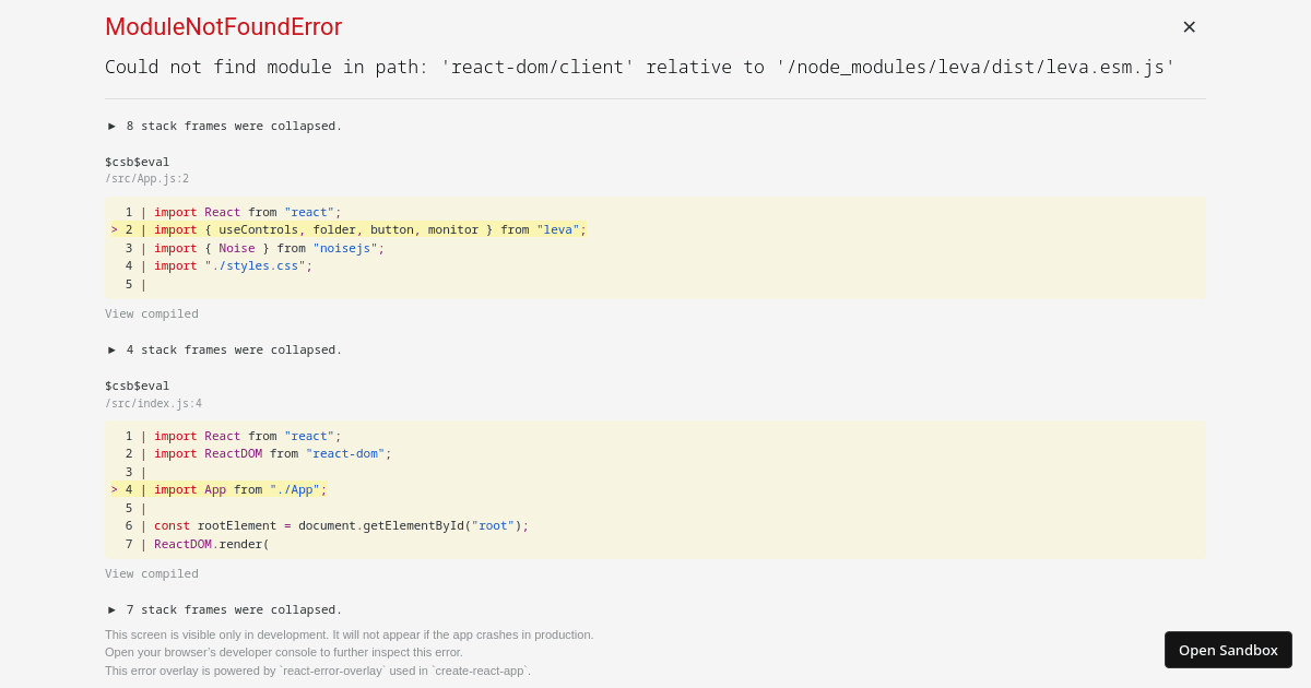 leva-busy - Codesandbox