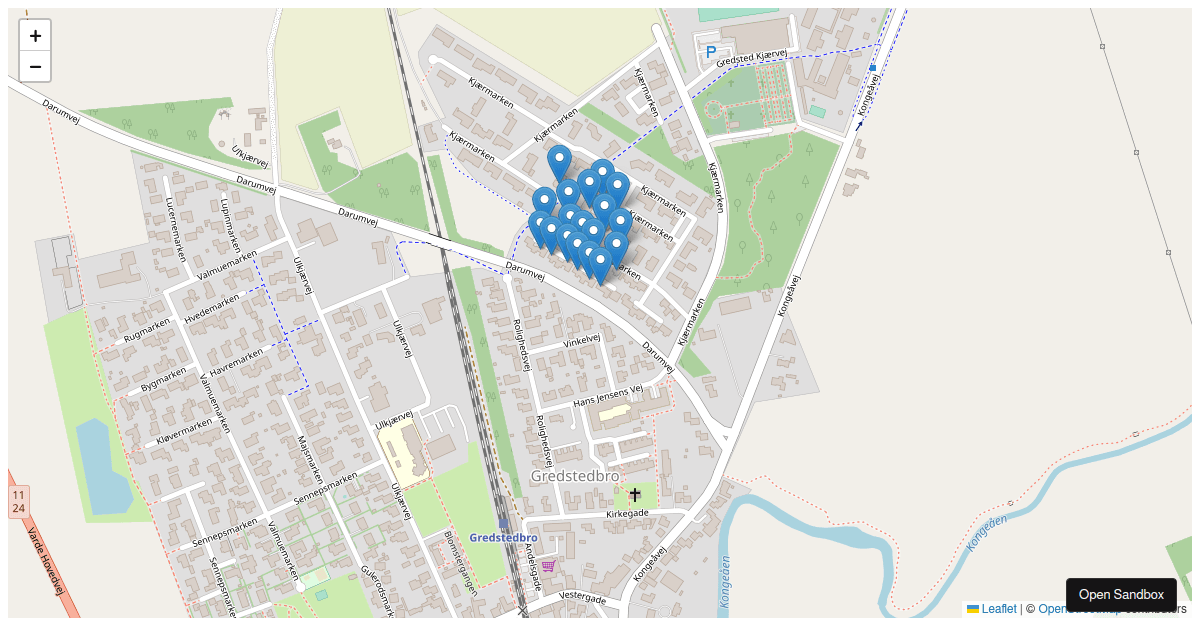 React Leaflet Map with marker (forked) - Codesandbox