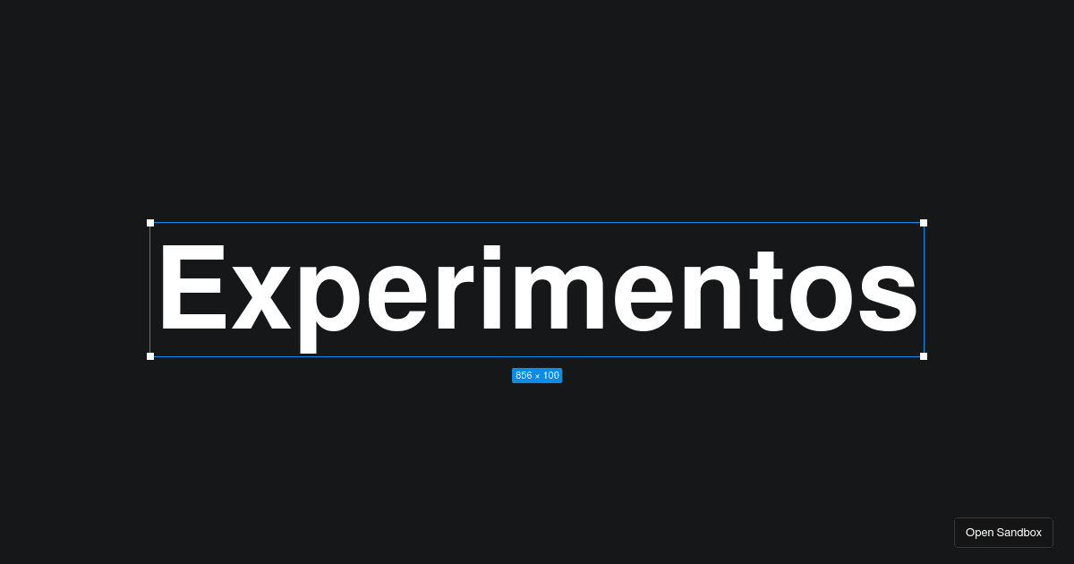 figma text edit - Codesandbox
