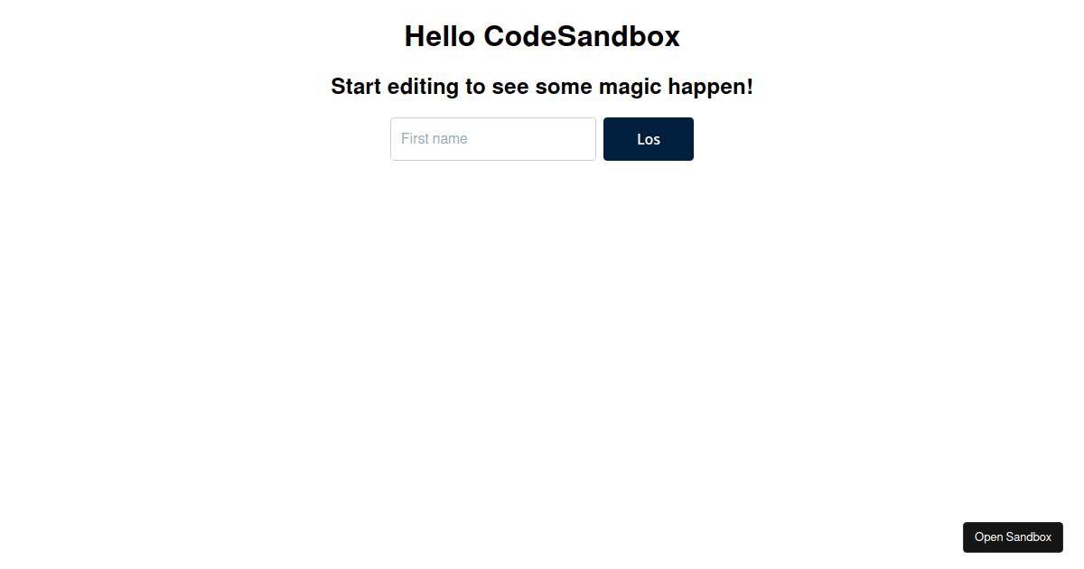 formik-trial - Codesandbox