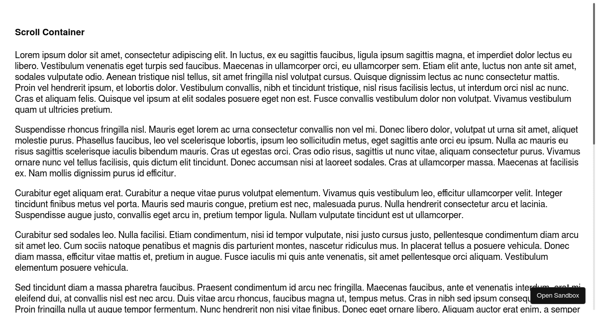 swiper-scroll-container - Codesandbox