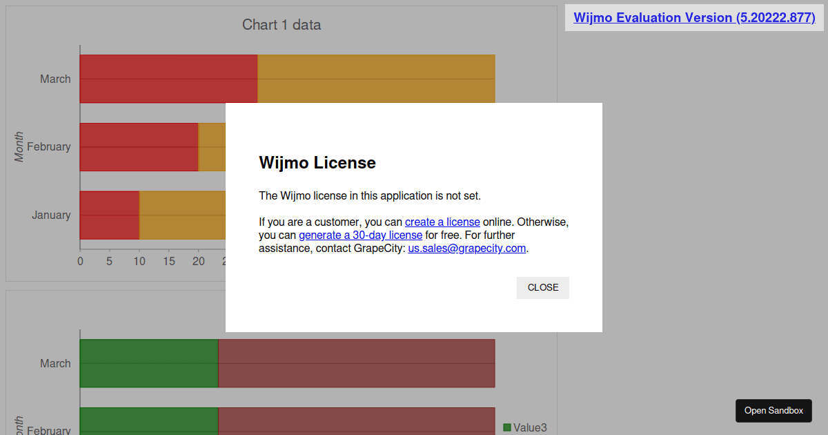 Flexchart Stacked Bar Chart Sample Forked Codesandbox