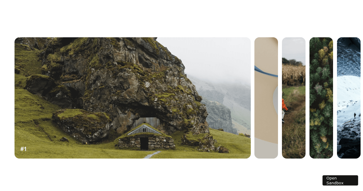 expandable-cards-50x50 - Codesandbox