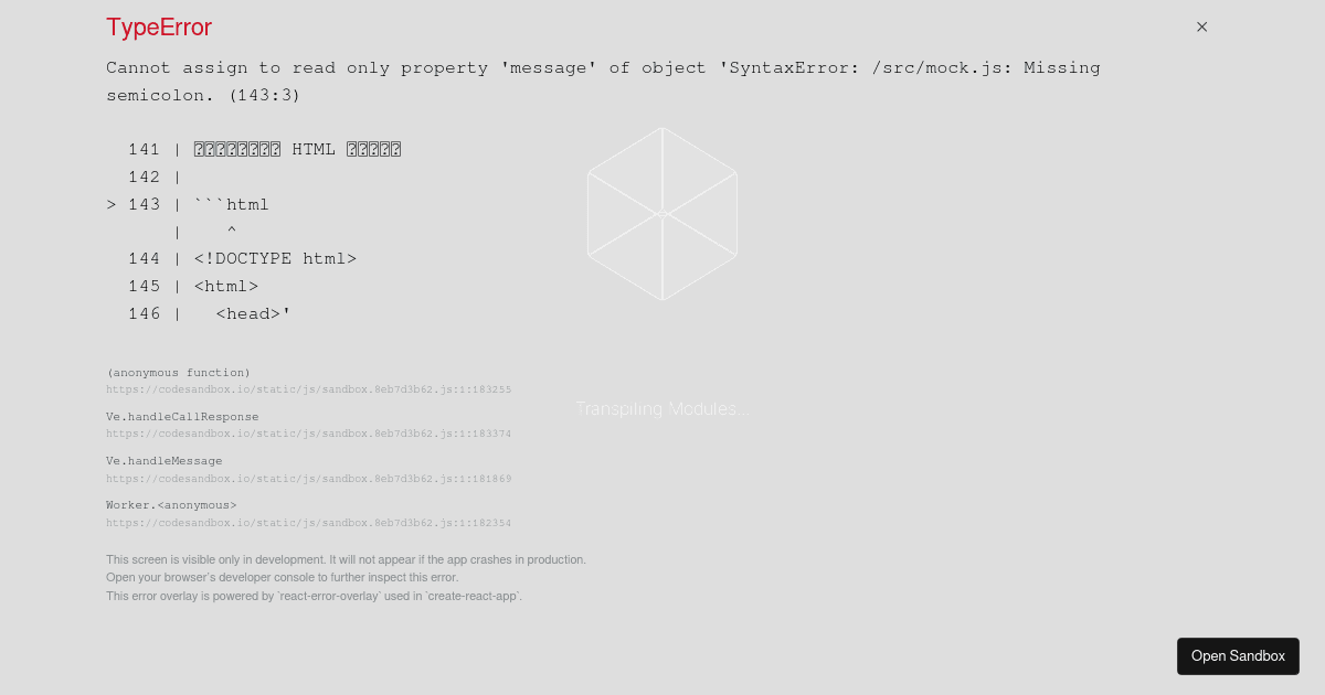 Editor.js Data Parser demo (forked) - Codesandbox