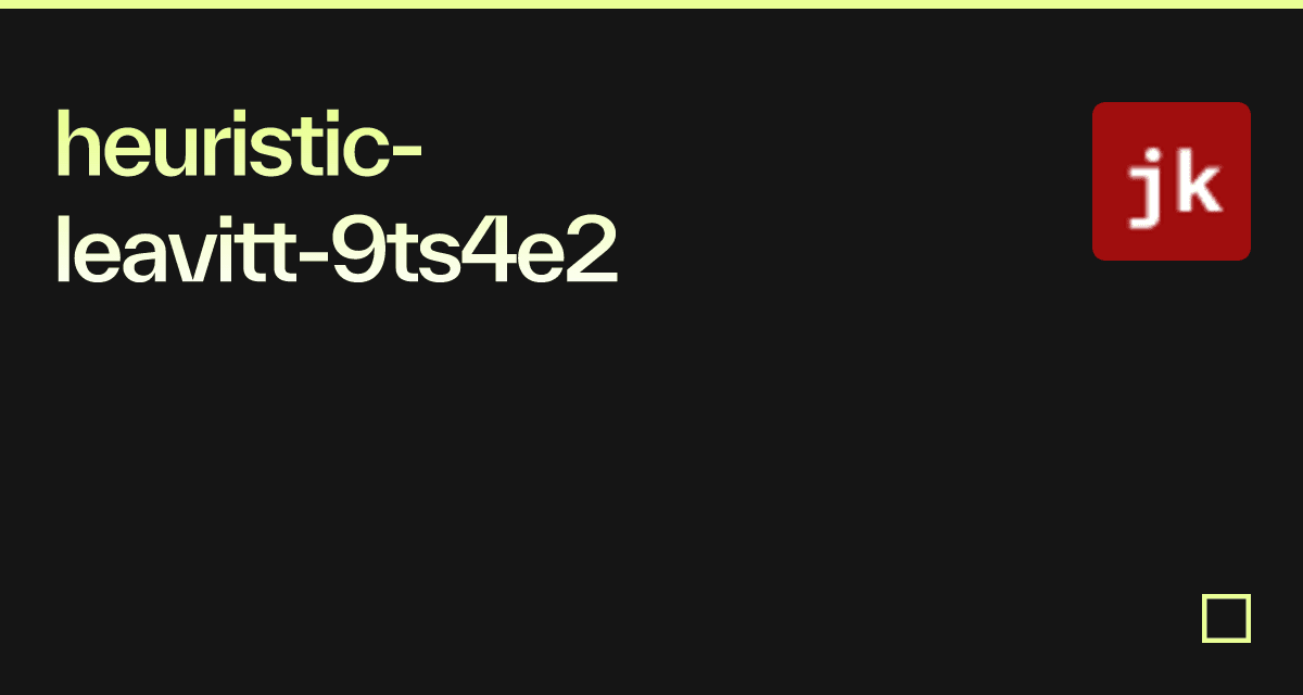 heuristic-leavitt-9ts4e2 - Codesandbox