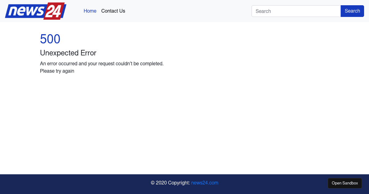 news-app - Codesandbox