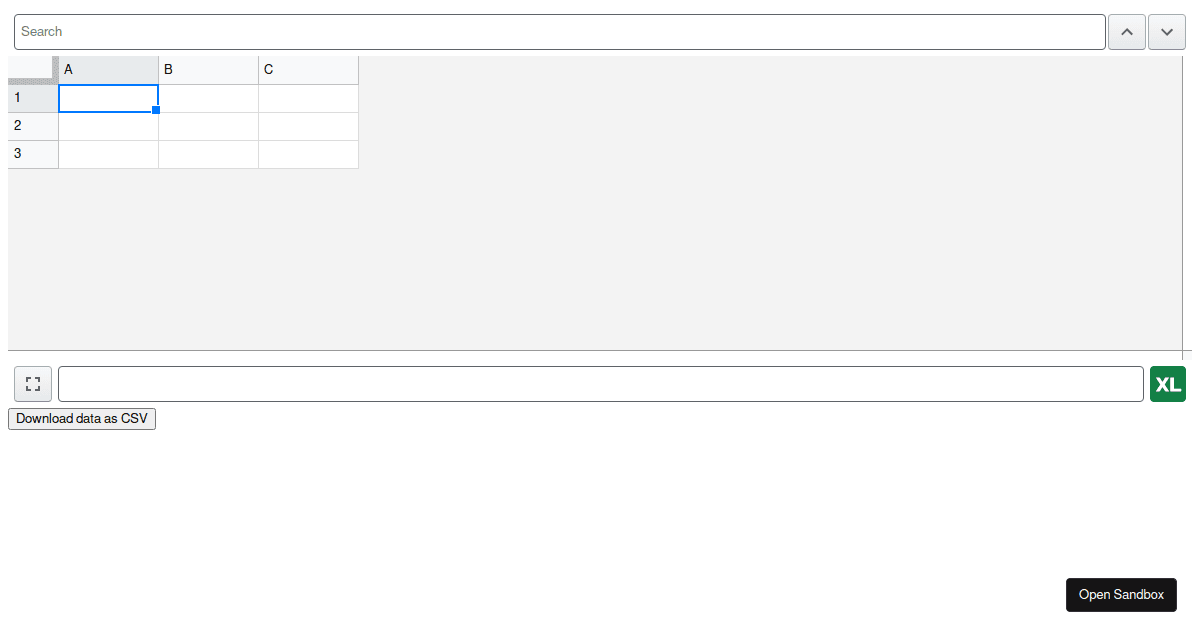 datagridxl2-angular - Codesandbox