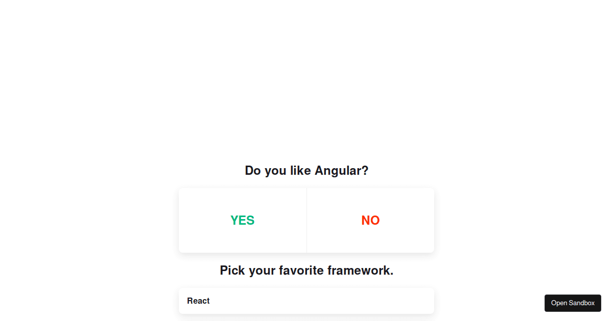 react-poll(ts) (forked) - Codesandbox