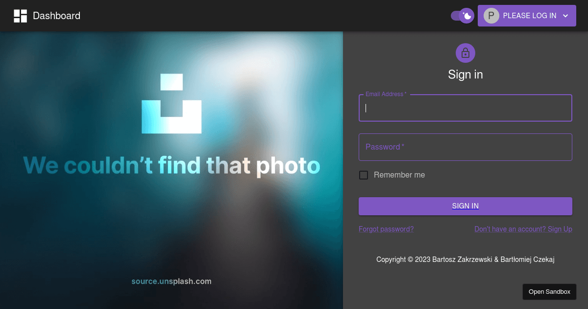 seller-dashboard - Codesandbox