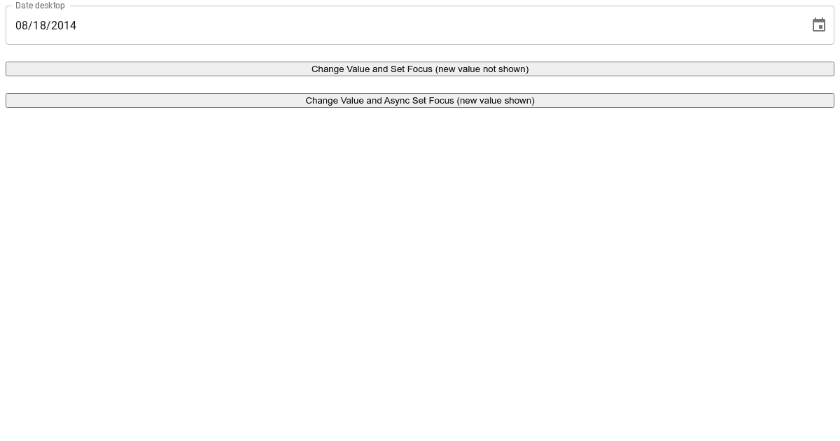 MaterialUIPickers Material Demo (forked) - Codesandbox