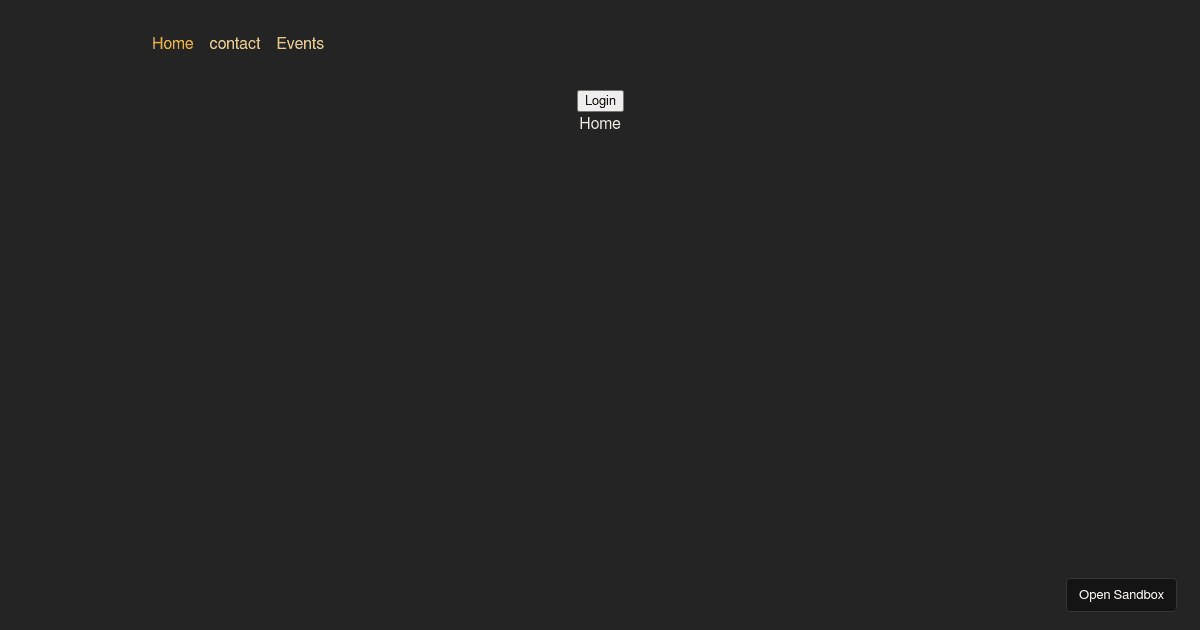 PROTECT ROUTE - Codesandbox