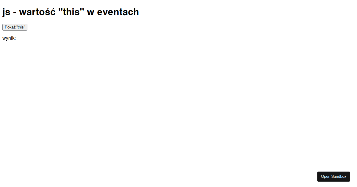 Js This A Event Codesandbox