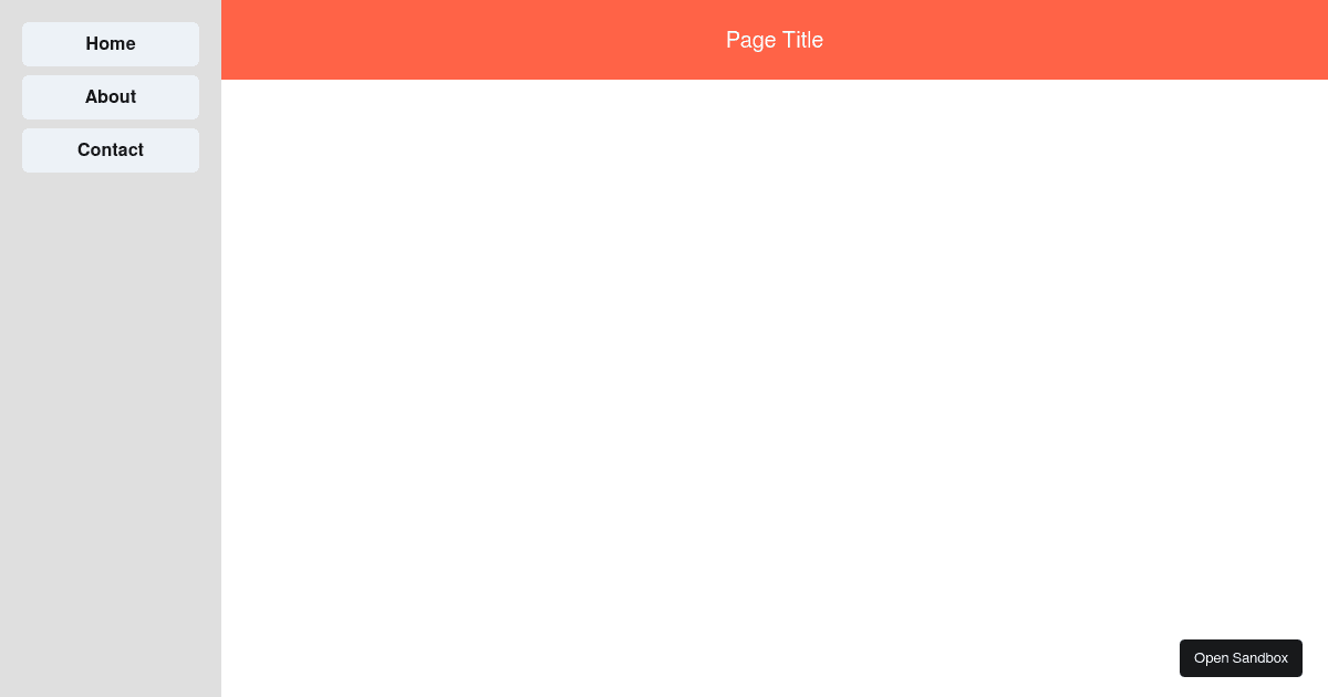 chakra-ui-responsive-sidebar - Codesandbox