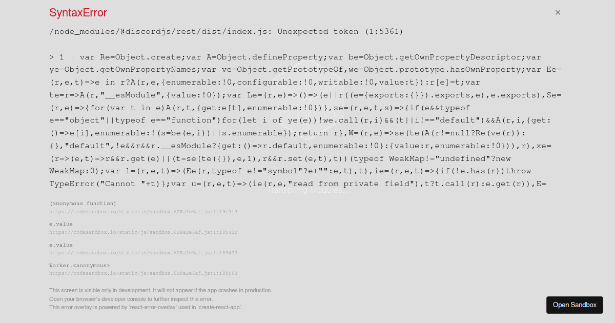 Dnfneca Discord Bot Private Release Codesandbox