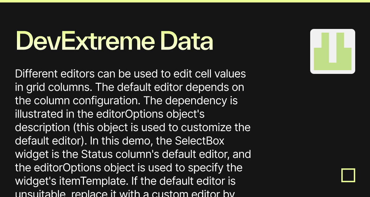 DevExtreme Data Grid - fileuploader - Codesandbox